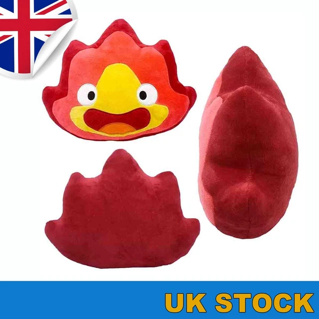 CALCIFER PLUSH GHIBLI Studio Howls Moving Castle Anime Stuffed Toy ...