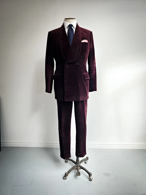 HUNTSMAN BESPOKE SAVILE Row Double Breasted Suit - 42 Chest £800.00 ...