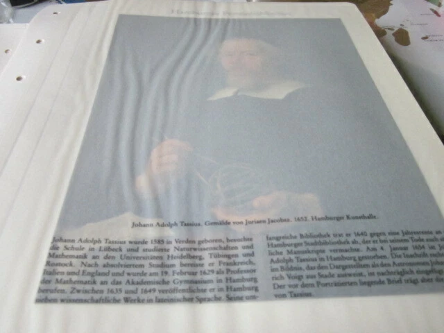 HAMBURG ARCHIV N 3007 Johann Adolph Tassius 1585-1654 EUR 6,25 ...