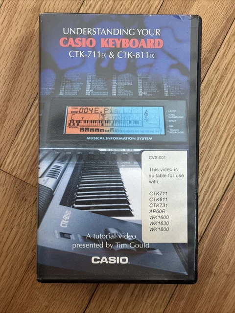 UNDERSTANDING YOUR CASIO KEYBOARD Technote Tim Gould tutorial VHS £7.69 ...