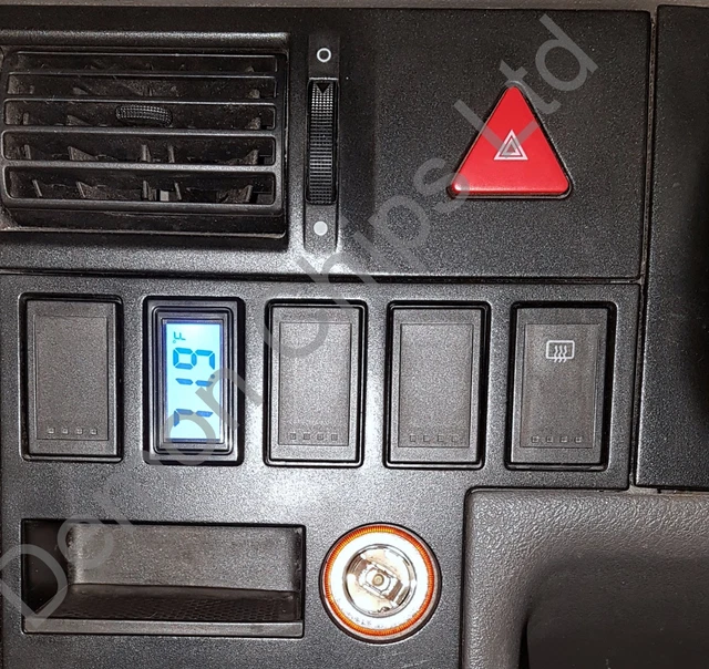 VW T4 EUROVAN EURO VAN dashboard dash blank button switch cover ...