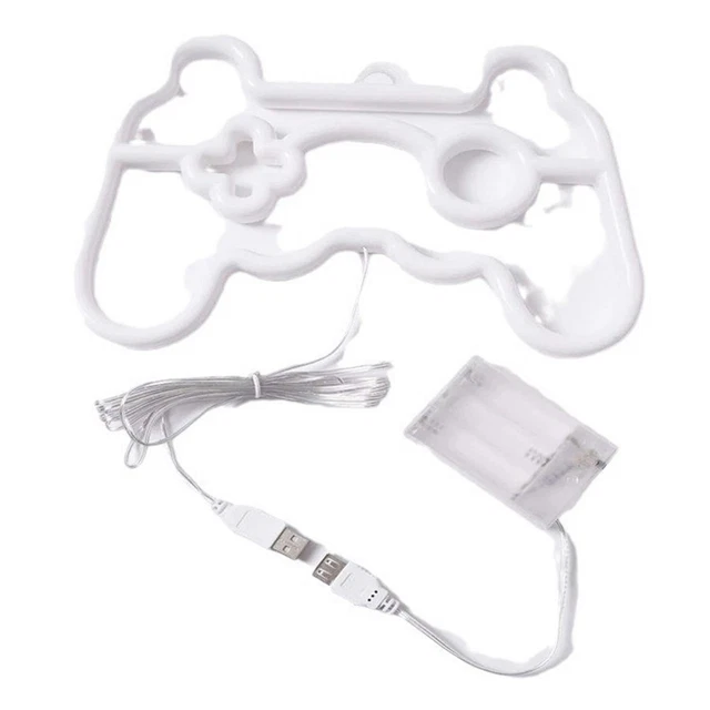 NEON SIGN GAMEPAD Neon Sign Led Neon Light USB Powered for Wall ...