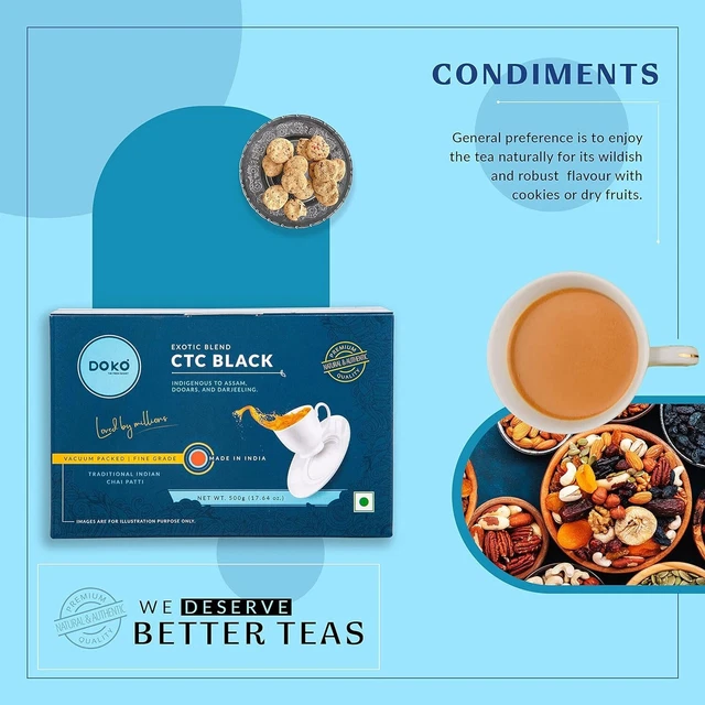 DOKO EXOTIC CTC Milk Tea (1 kg) World Wide $81.53 - PicClick AU