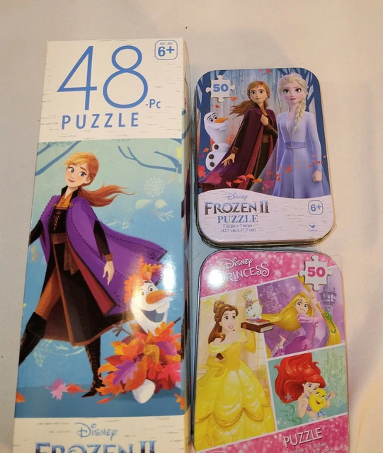 DISNEY PUZZLES FROZEN Princess Moana Mulan Cinderella Sleeping Beauty ...