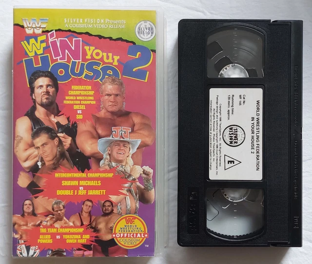 WWF IN YOUR House 2 VHS Video - *Tested & Excellent Condition!* - WWE ...