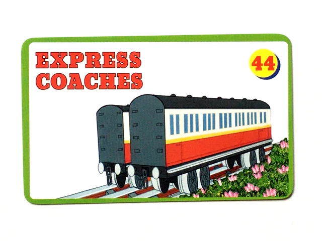 THOMAS THE TANK ENGINE & FRIENDS 1998 COLLECTORS CARD # 44. EXPRESS ...