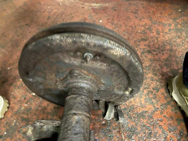 MGB REAR AXLE Assy Early Banjo Axle Steel Wheel £395.00 - PicClick UK