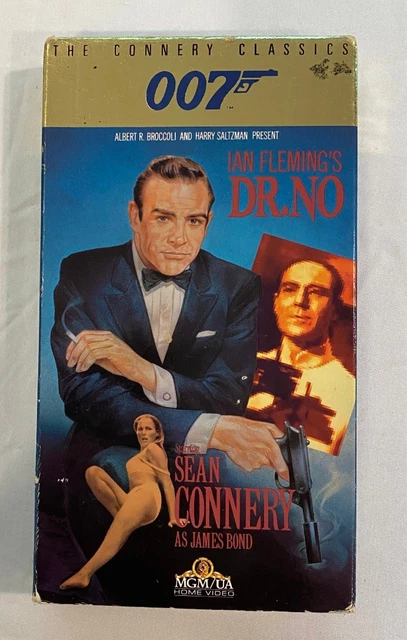 007-dr-no-vhs-video-tape-1988-the-connery-classics-james-bond-1962