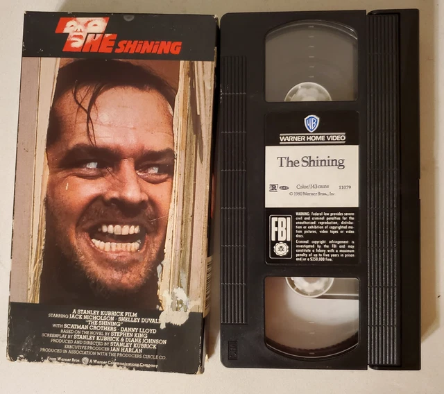 THE SHINING (VHS, 1999, Stanley Kubrick Collection) £9.37 - PicClick UK