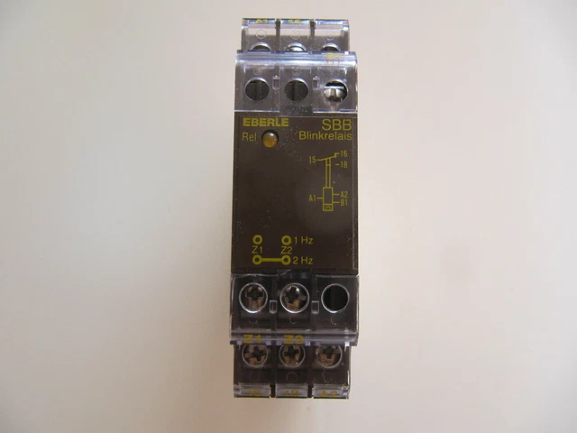EBERLE SBB BLINKRELAIS 0545.3114.4500 Flasher Relay 220V~ 24V UC 1 ...