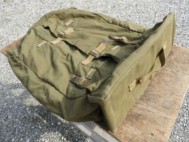 WW2 LUX BACKPACK Tornister African Corps Air Force Paratroopers? WK2 ...