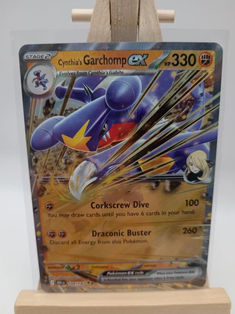 POKÉMON TCG CYNTHIA'S Garchomp ex 104/182 Destined Rivals Pokémon Card Near Mint $4.65 - PicClick CA
