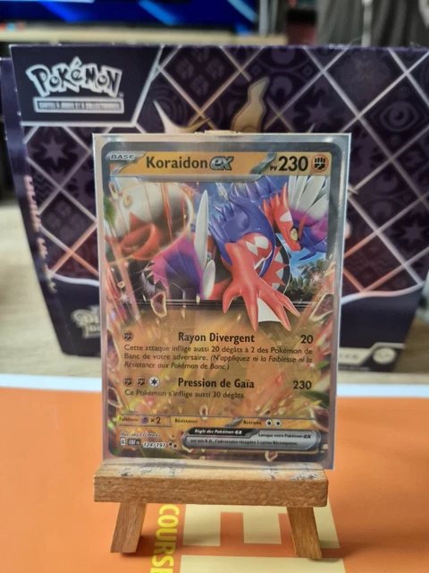 CARTE POKÉMON KORAIDON Ex 124/197 EV03 Flammes Obsidiennes FR EUR 4,00 ...