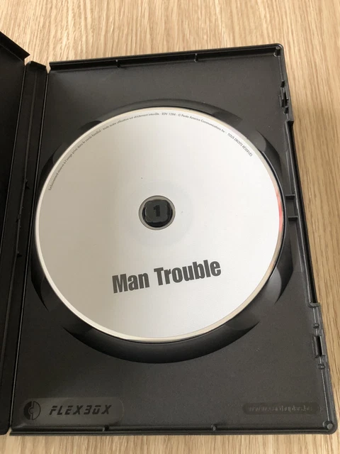 FILM MAN TROUBLE Jack Nicholson Ellen Barkin Comédie Romantique Dvd ...