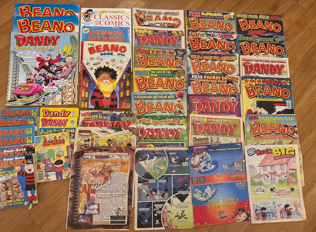 BUNDLE BEANO DANDY Comics Fun Size And Specials £5.91 - PicClick UK