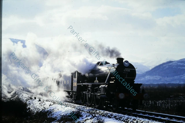 ORIGINAL 35MM RAILWAY Train Slide LMS Steam Loco 5305 (495A48) £3.99 ...