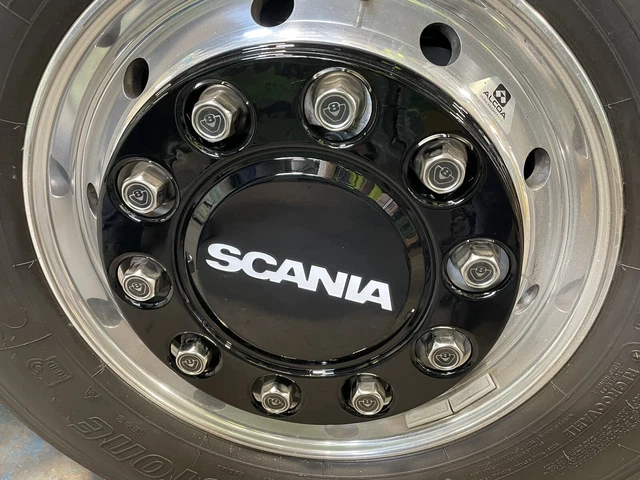 SCANIA WHEEL TRIM stickers x 4 *ANY COLOUR £9.75 - PicClick UK