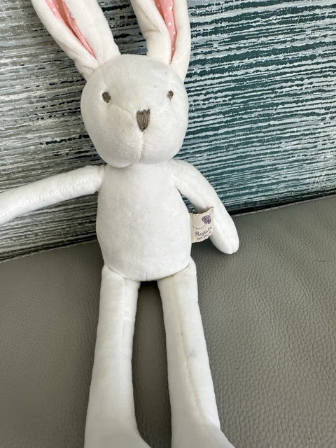RAGTALES WHITE BUNNY RABBIT SOFT TOY PLUSH 15” long £12.21 - PicClick UK