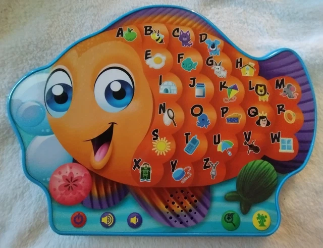 LEARNING JOURNEY EDUCATIONAL Touch & Learn Alphabet Fish Toy See Video ...