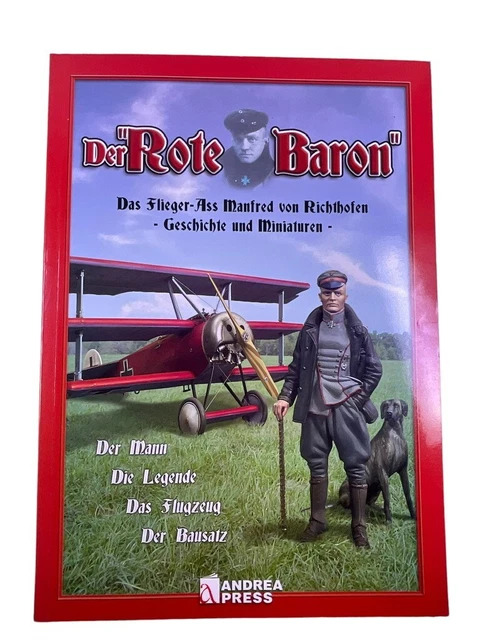 WW1 IMPERIAL GERMAN Red Baron Richthofen Modelling GERMAN TEXT SC ...