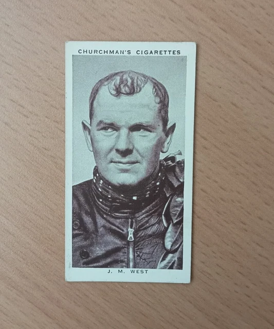 CHURCHMAN CIGARETTE CARD Kings of Speed 1939 JM West #29 £1.00 ...