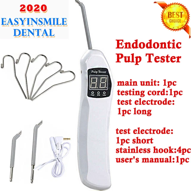 DENTAL ENDO PULP Tester Oral Teeth Endodontic Nerve Vitality Testing ...