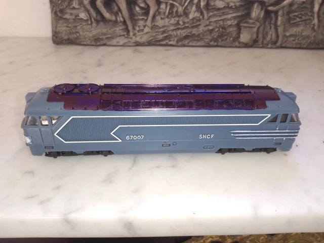 1/87 HO LOCOMOTIVE DIESEL BB67007 / BB67007 / JOUEF / FOBBI ...