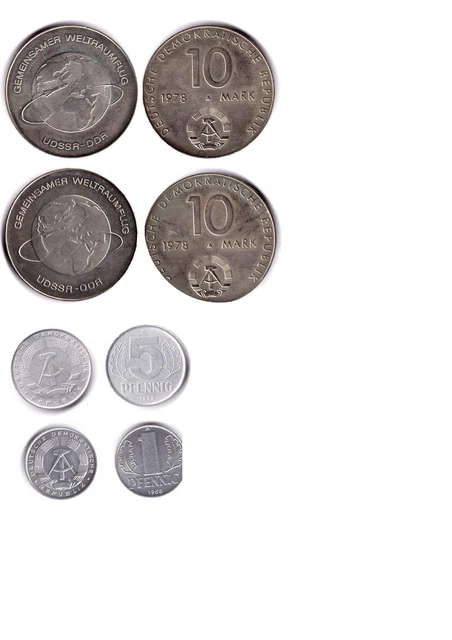 MÜNZEN AUS DER DDR EUR 1,00 - PicClick DE