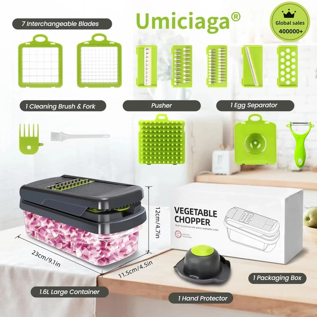 VEGETABLE CHOPPER VEGETABLE Cutter Mandoline Vegetable Slicer Vegetable ...