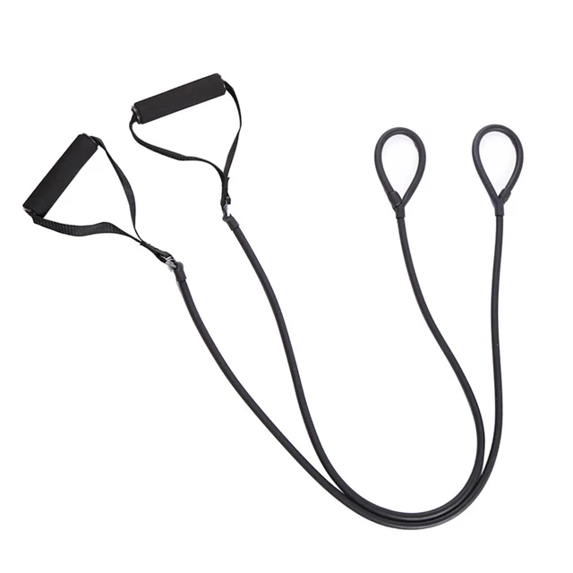 Fasce Di Resistenza Fitness Per Gambe Fascia Di Resistenza Pedale Maniglie Imbottite Eur 1680