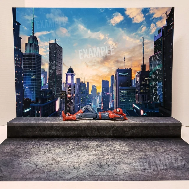 BACKDROP DIORAMA FOR Action Figures (Marvel Legends, Neca , Mezco ...