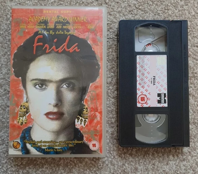 FRIDA MIRAMAX BIG Box Ex Rental VHS Video Salma Hayek £10.99 - PicClick UK
