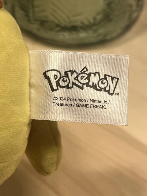 POKEMON PIKACHU PLUSHIE Soft Toy Plush Figure Approx 9.5" Eyes Closed £ ...