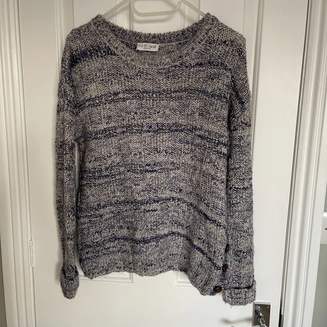 M & S Indigo collection Jumper Size 12 £5.00 - PicClick UK