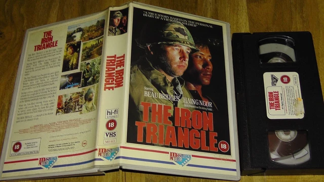 THE IRON TRIANGLE VHS Video Big Box Ex Rental Cert Medusa £4.99 ...