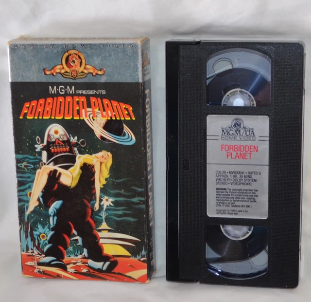 FORBIDDEN PLANET (1956) VHS Video Tape Sci Fi Horror £4.51 - PicClick UK