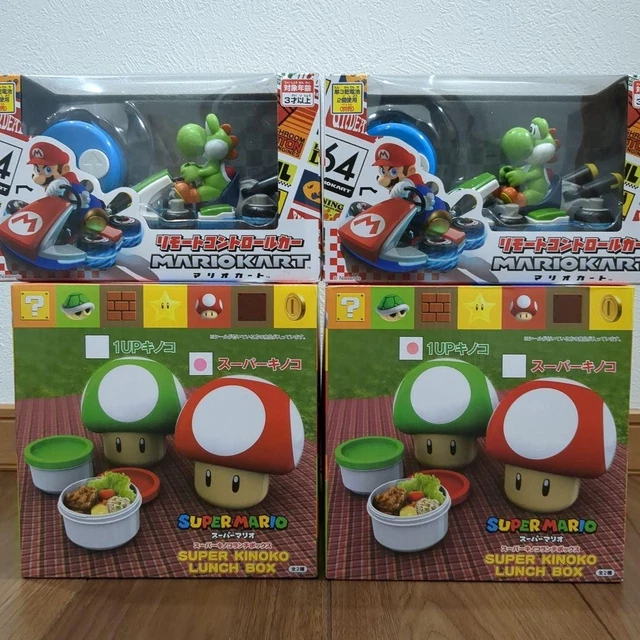 SUPER MARIO LUNCH Box Kart Remote Control Car 4 Pieces £68.40 - PicClick UK