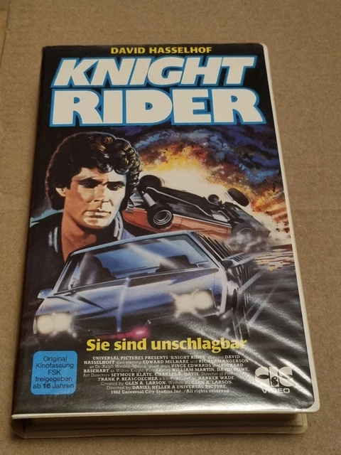KNIGHT RIDER - VHS Erstauflage *David Hasselhoff* SEHR RAR EUR 8,06 ...