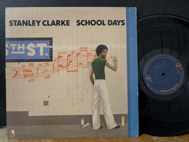 STANLEY CLARKE ‎– School Days 1976 OG John McLaughlin Billy Cobham ...