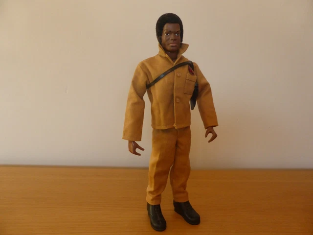 GI JOE ACTION Man Tom Stone Vintage Flock Head Hard Hands Original US ...