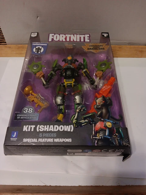 FORTNITE LEGENDARY SERIES Brawlers Kit Shadow Skin 7” Action Figure 5 ...