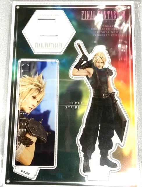FINAL FANTASY VII Rebirth Acrylic Stand Figure Statue Cloud Strife ...