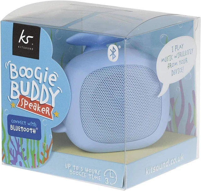 KITSOUND BOOGIE BUDDY Kids Portable Bluetooth Wireless Speaker Blue ...