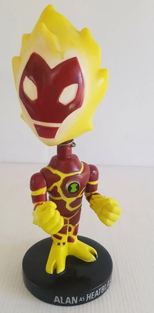 ALAN HEATBLAST BEN 10 Cartoon Network Funko 2008 bobblehead head ...