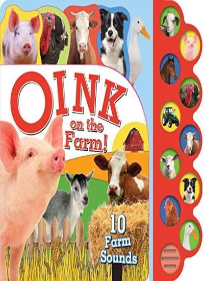OINK ON THE Farm!: 10 Farmyard Sounds By Parragon EUR 48,15 - PicClick FR