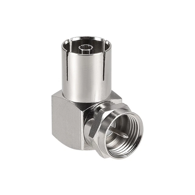 COAXIAL CABLE CONNECTOR F Type Male to RF Female Coaxial Coupler ...