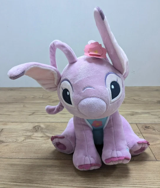 DISNEY CLASSICS LILO & Stitch - MUSICAL Pink ANGEL Plush Soft Toy - 30 ...