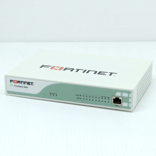 FORTINET FORTIGATE 60D 1.5 Gbps Network Security Firewall Switch FG-60D ...