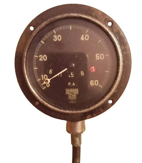 ANTIQUE SMITHS PA Speedometer & Speedometer Cable - Ariel 60 MPH £650. ...