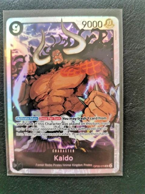 ONE PIECE TWO Legends Card English Carte Holo OP08-079 Kaido SR Mint EUR 3,00 - PicClick FR